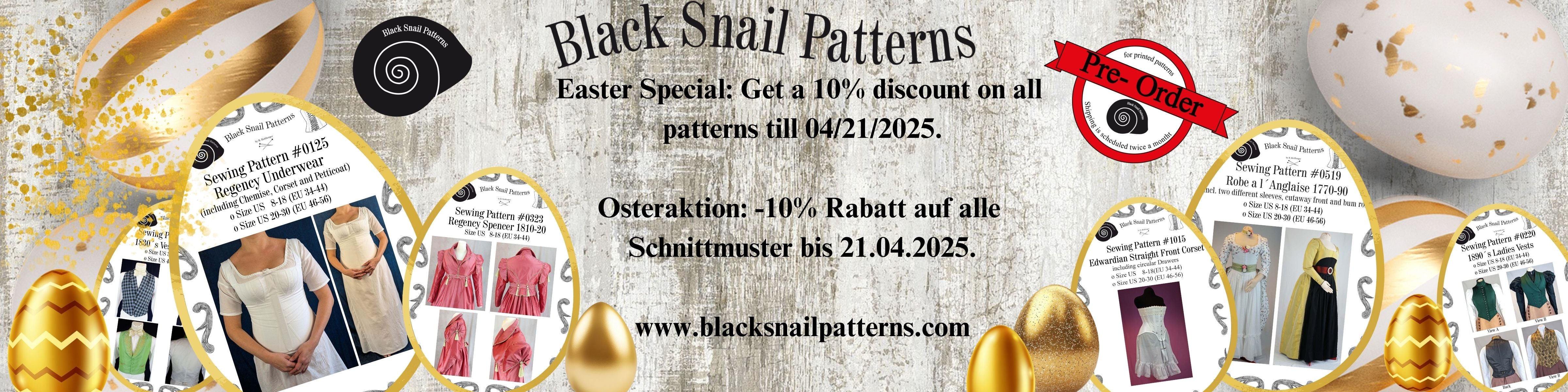 Black Snail Patterns – BlackSnailPatterns