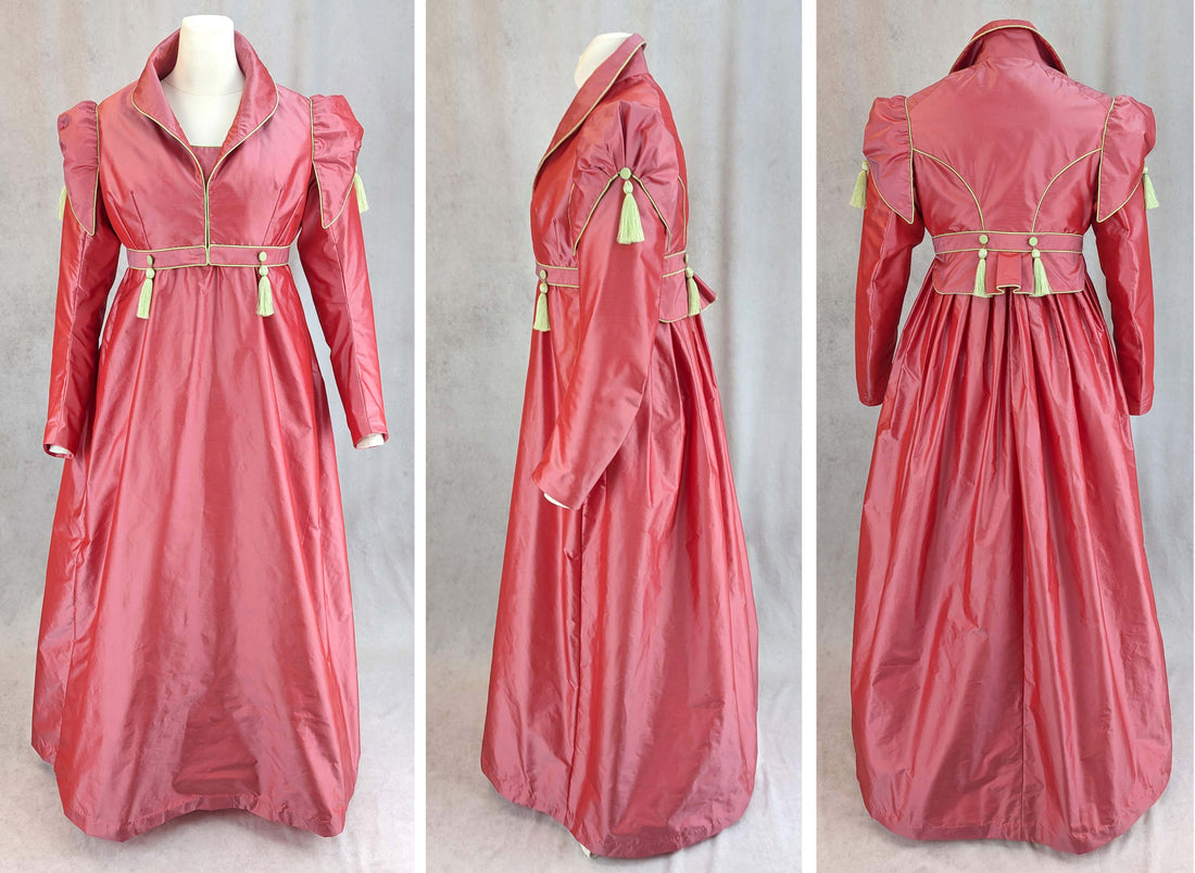 #0323 Regency Spencer 1810-20 Sewing Pattern Size US 8-30 (EU 34-56) P ...