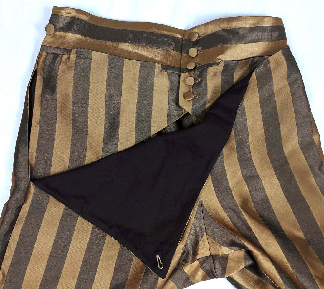 #0719 Georgian Mens Breeches, late 18th century Sewing Pattern Size US ...